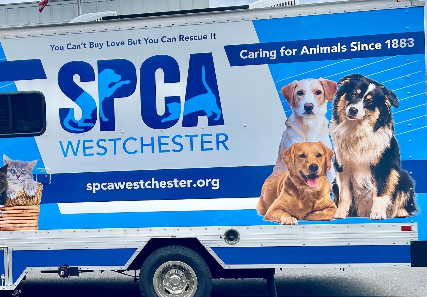 SPCA Westchester launches first mobile adoption unit