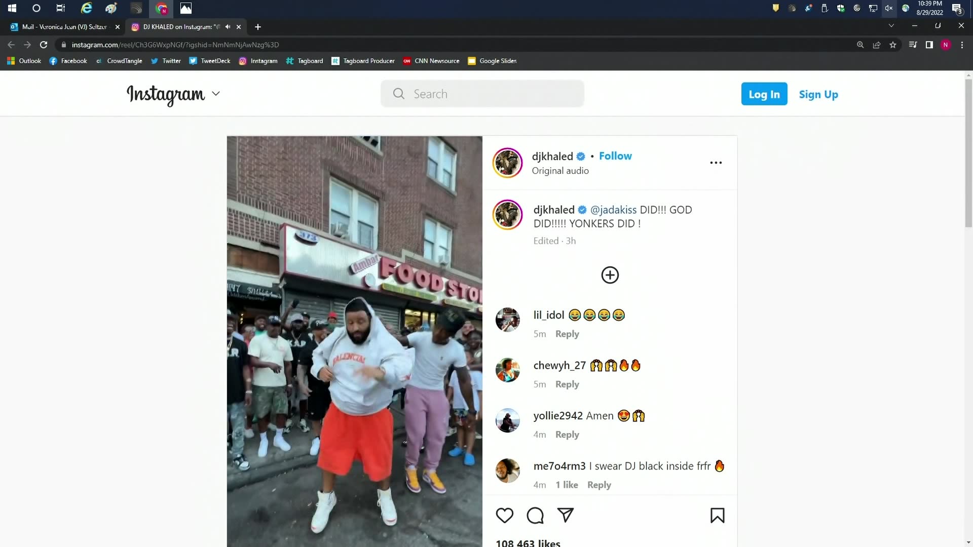 DJ Khaled and Jadakiss film music video in Yonkers