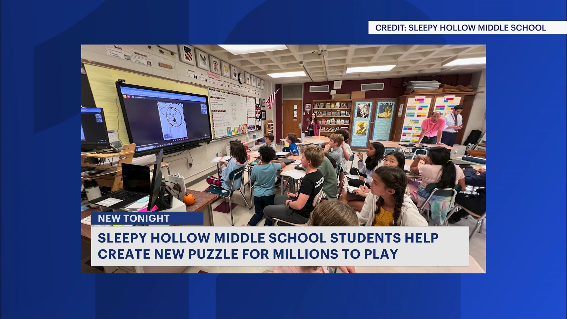 Sleepy Hollow Middle School students create puzzle game that will be ...