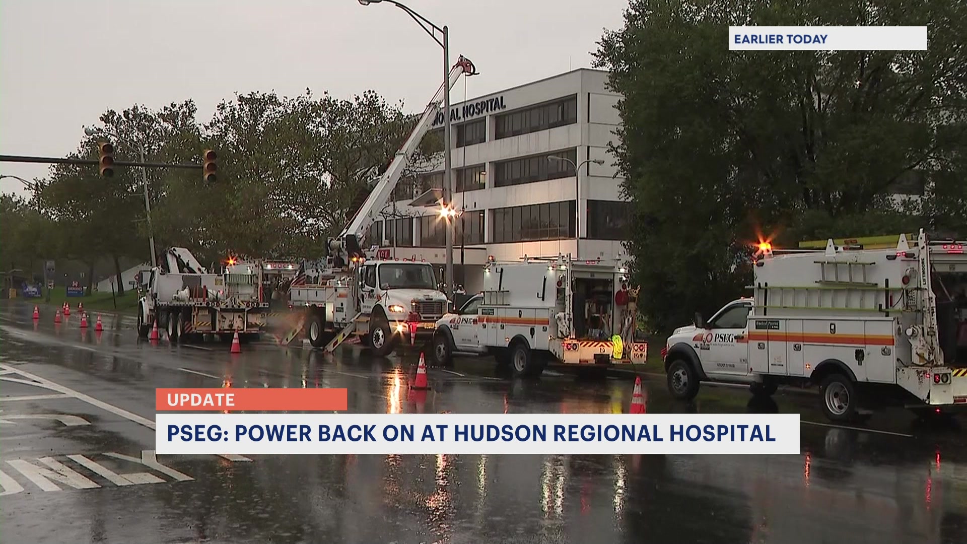 PSE&G: Power restored at Hudson County Regional Hospital