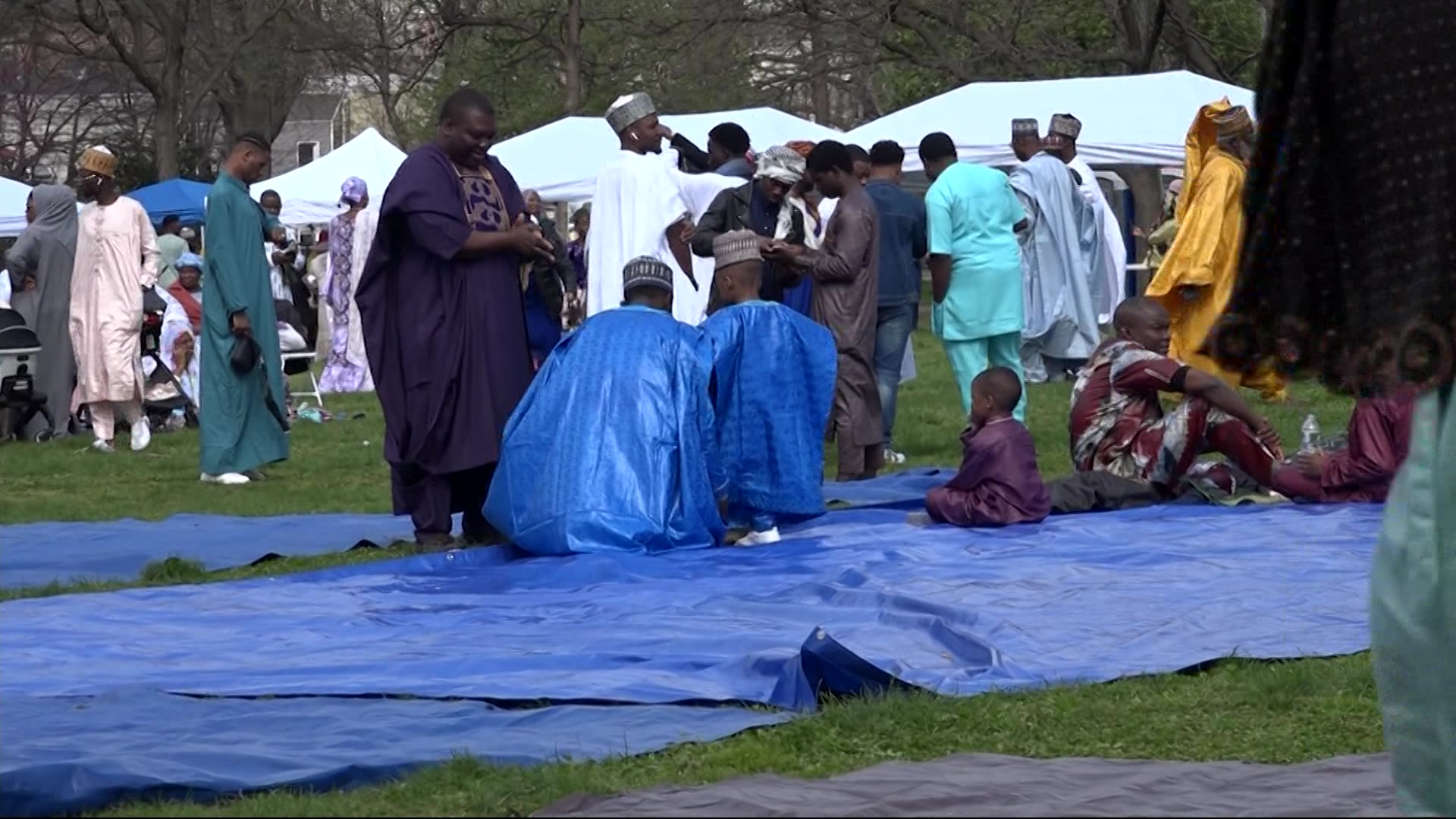 Islamic community in the Bronx celebrates Eid