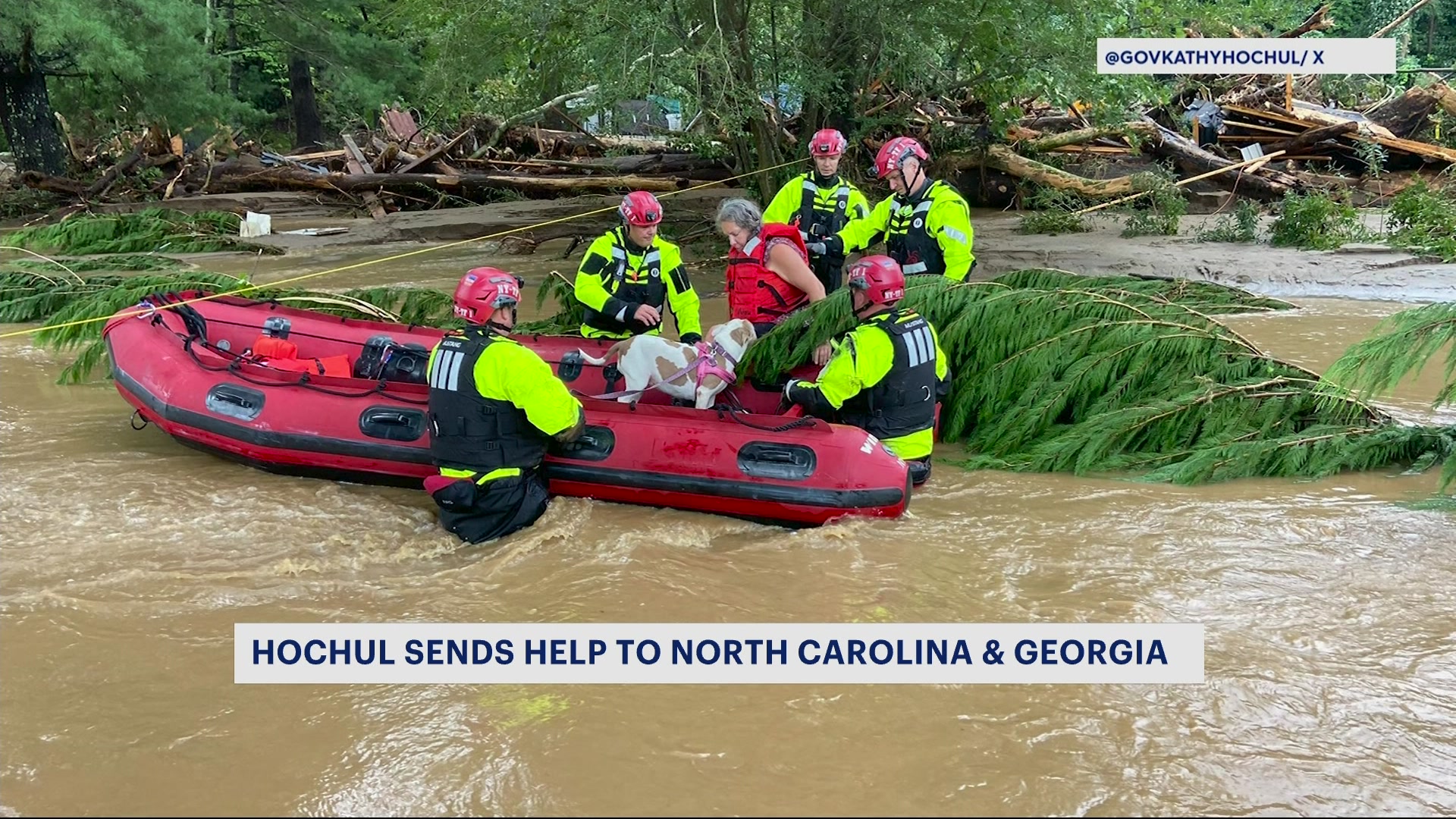NYC first responders deployed to North Carolina for post-Hurricane ...