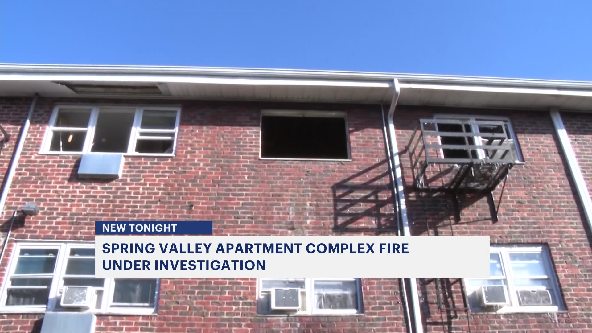2 firefighters injured during Spring Valley apartment complex fire