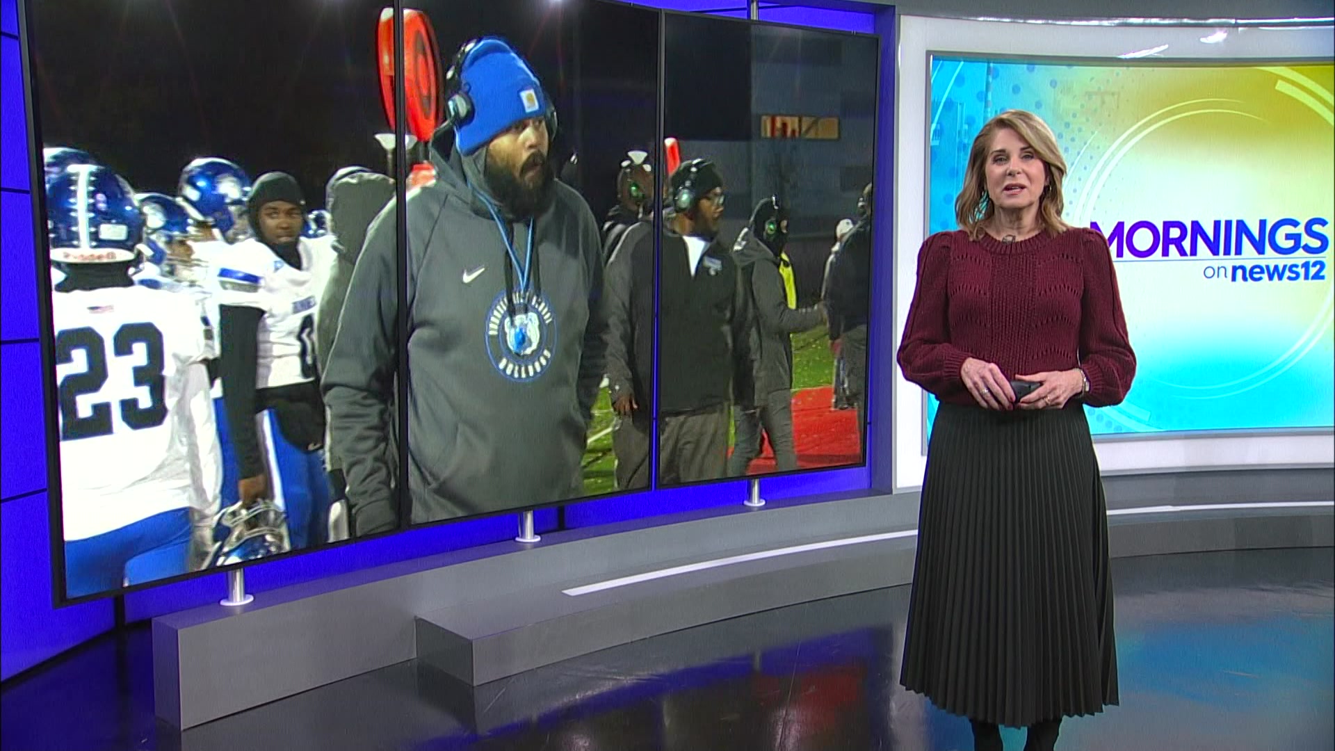 News 12 | Long Island | New York Giants Honor Local High School ...