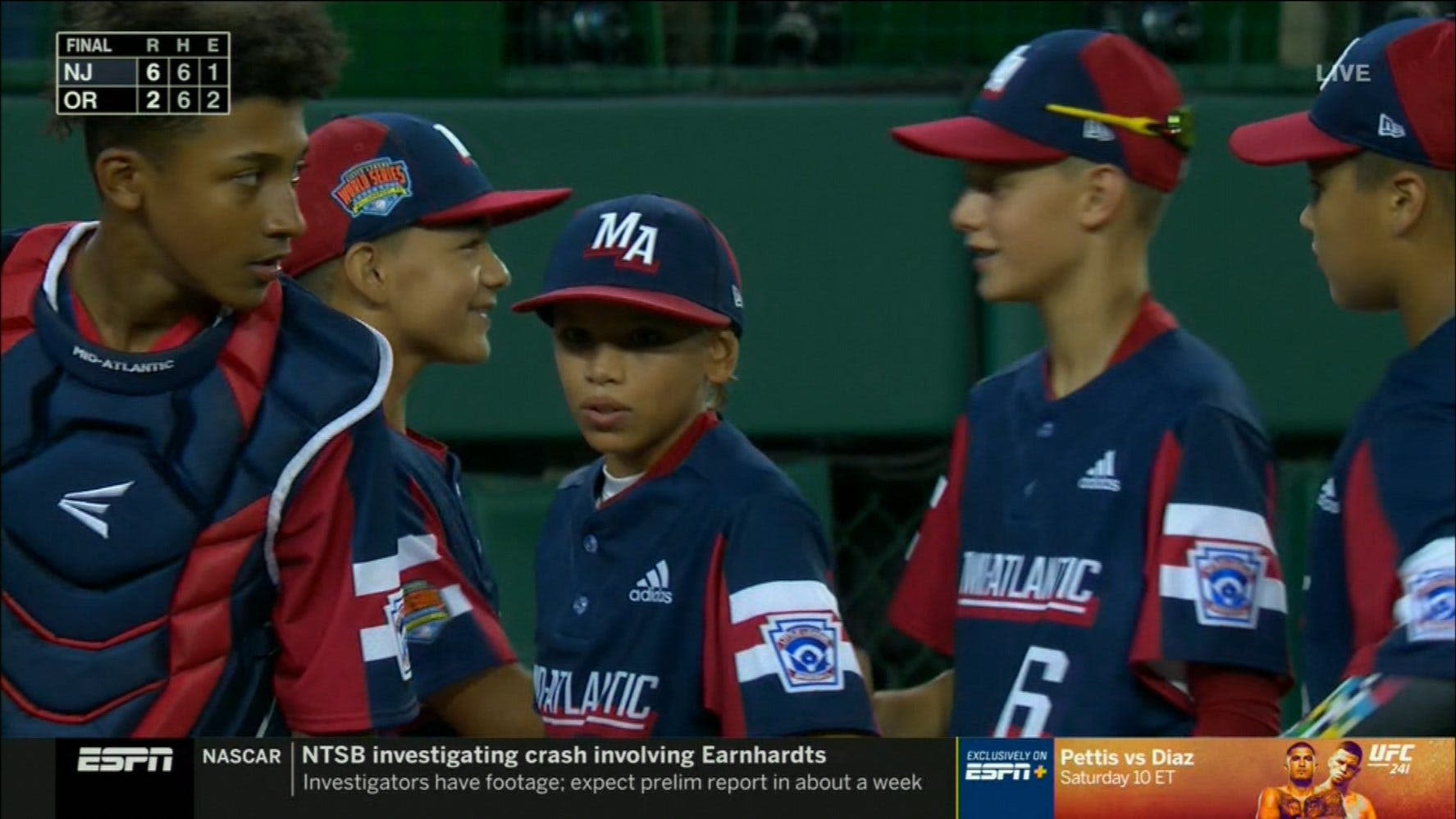 Elizabeth’s Elmora Troopers win first game of Little League World Series