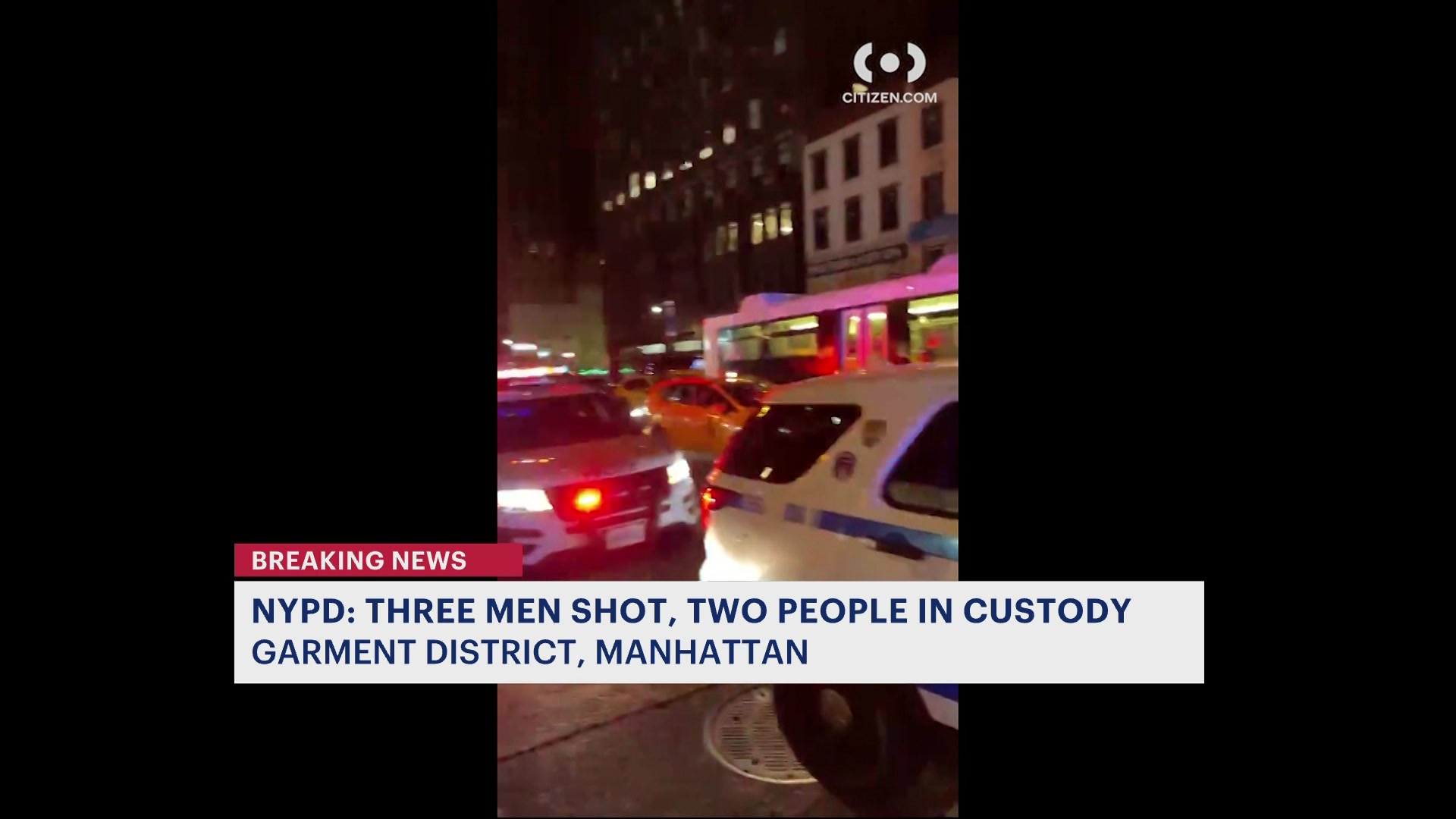 News 12 | Bronx | Nypd 3 Injured In Late Night Bryant Park Shooting