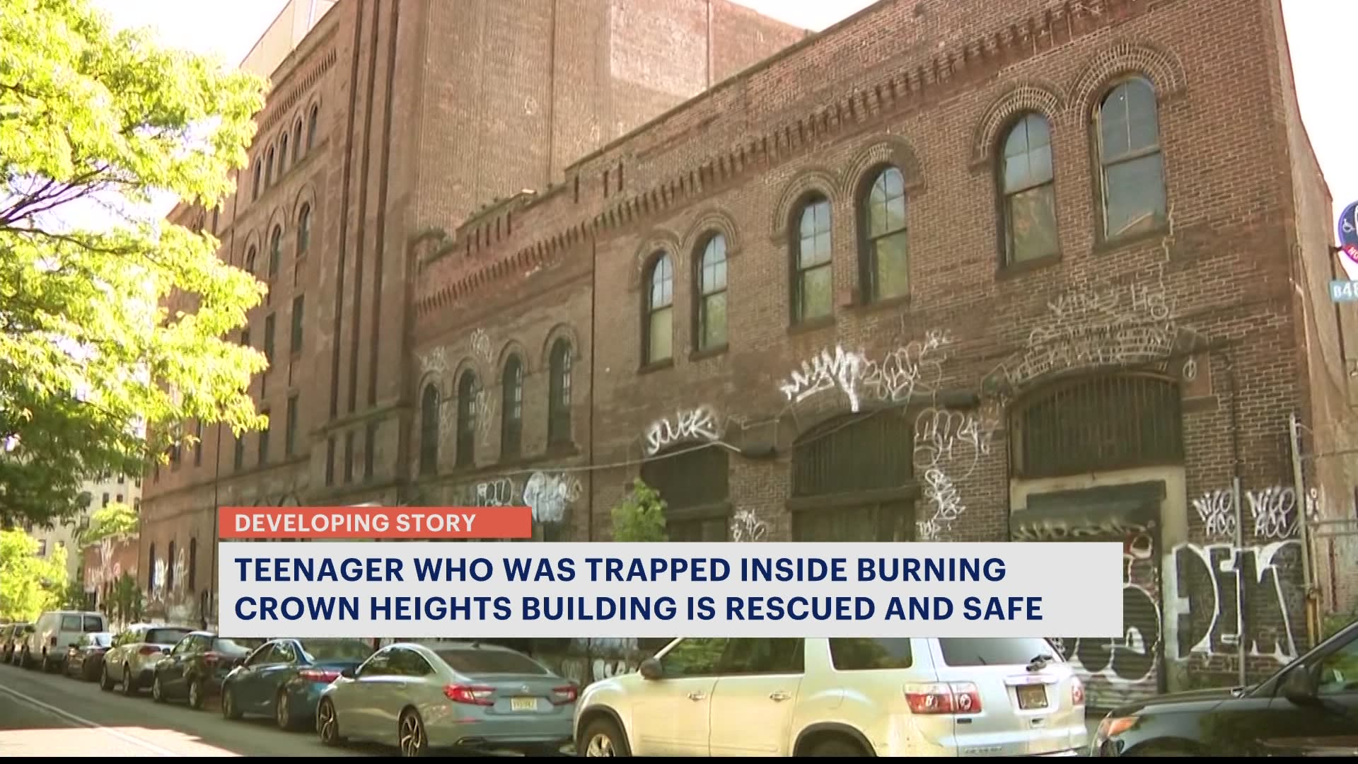 FDNY: Crews rescue teen trapped inside Crown Heights factory building vault