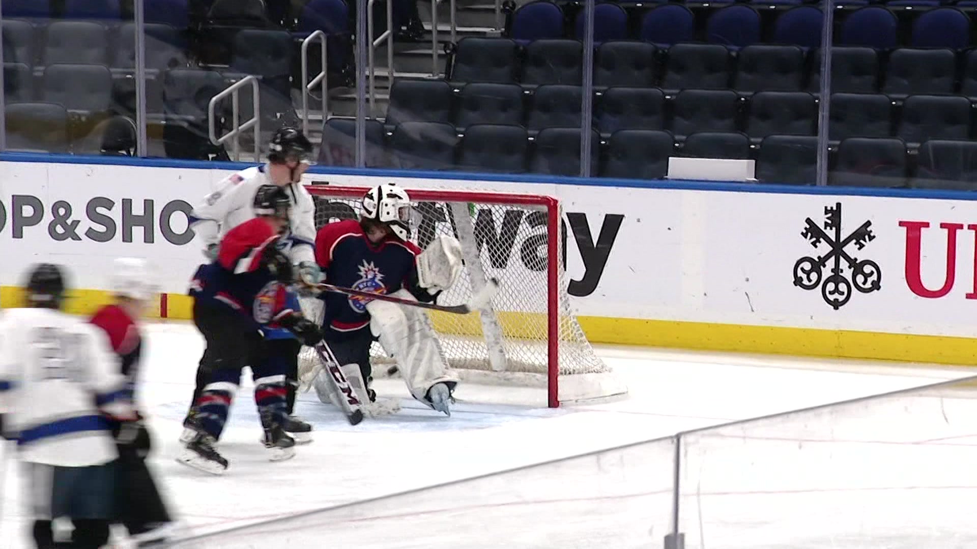 From workers to players: Union teams on UBS arena ice