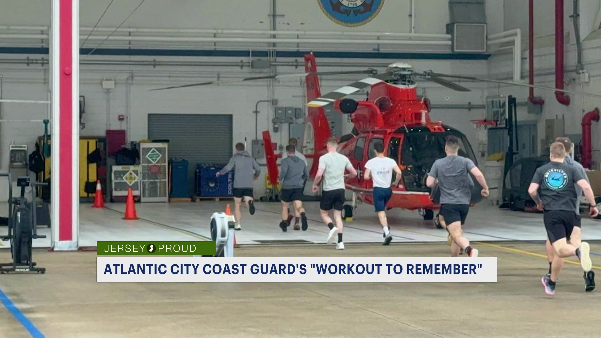 Jersey Proud: Coast Guard members participate in ‘Workout to Remember’