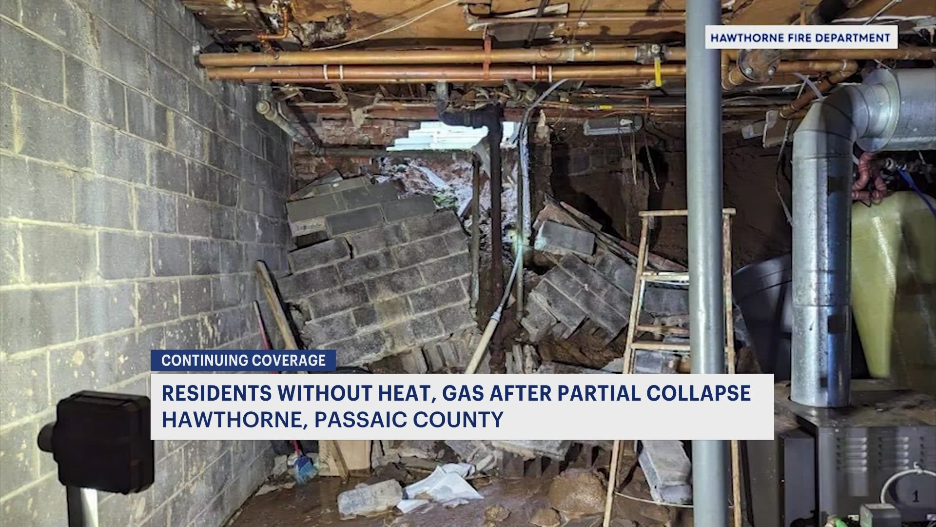 Over 30 Hawthorne residents without heat, gas following partial floor ...