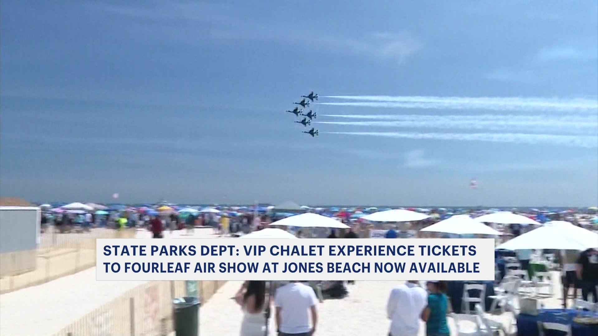 Jones Beach Air Show VIP Chalet Experience tickets now available