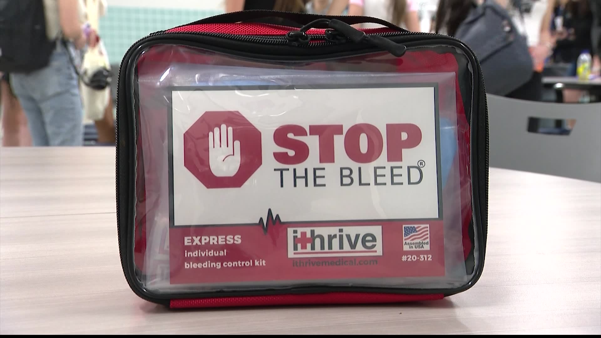 JFK HS junior raises money to bring potentially lifesaving kits to ...