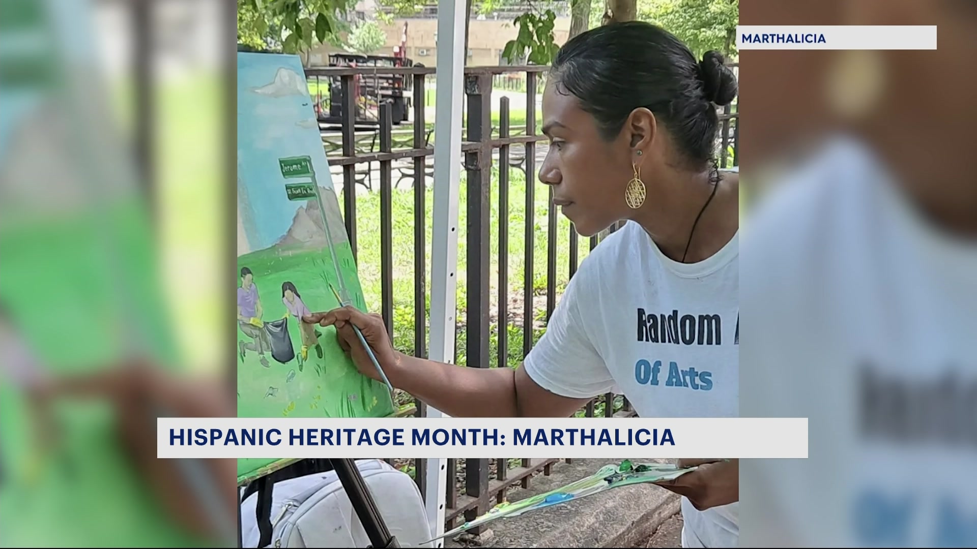 News 12 | Bronx | Hispanic Heritage Month Bronx Artist Taking Art World ...