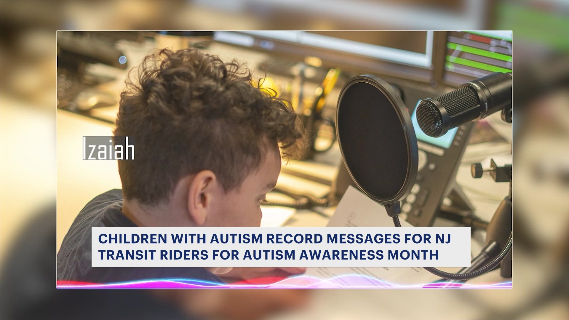 News 12 | New Jersey | Children With Autism Record Nj Transit Safety ...
