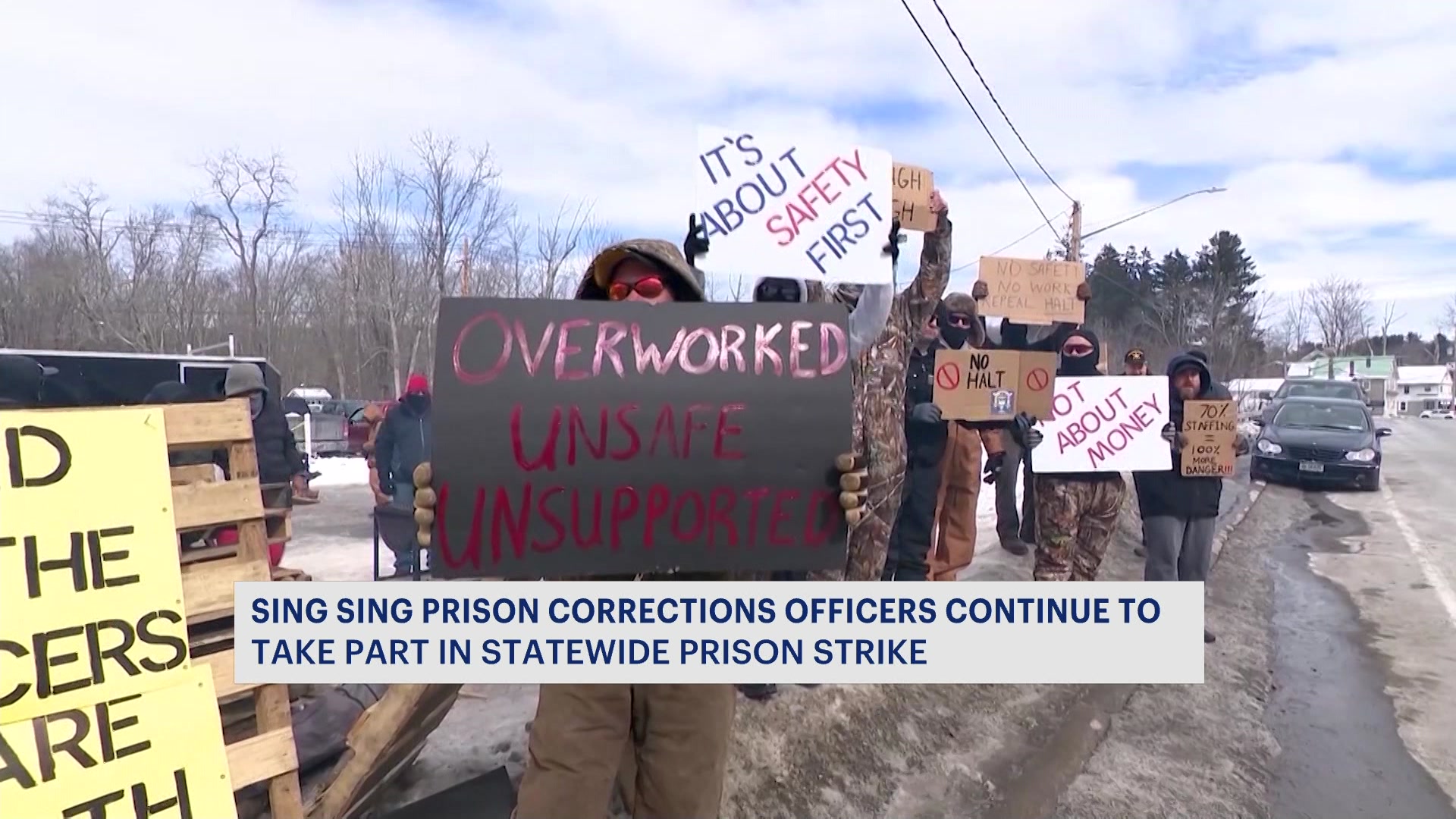 Corrections officers at Sing Sing still on strike despite midnight ...