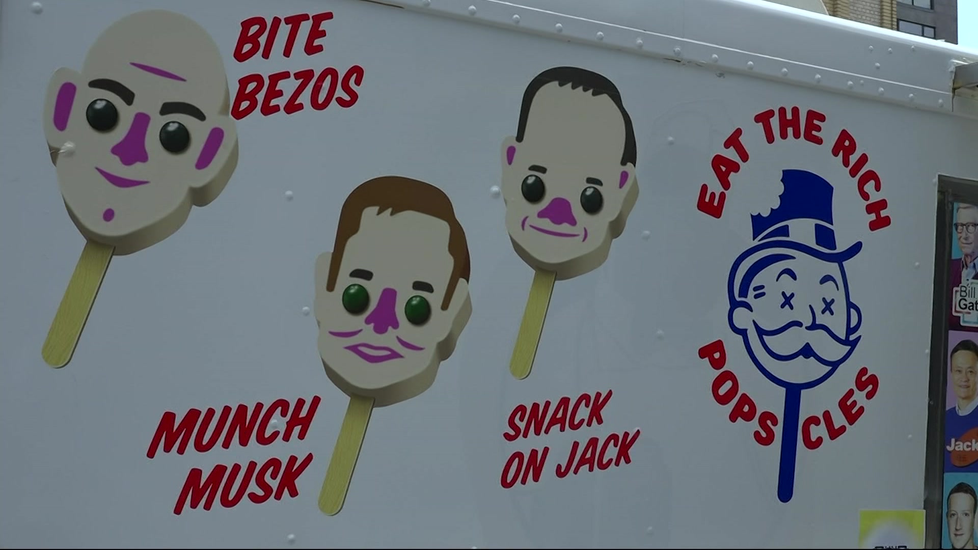 Brooklyn art collective unveils ‘Eat the Rich’ popsicles to the public