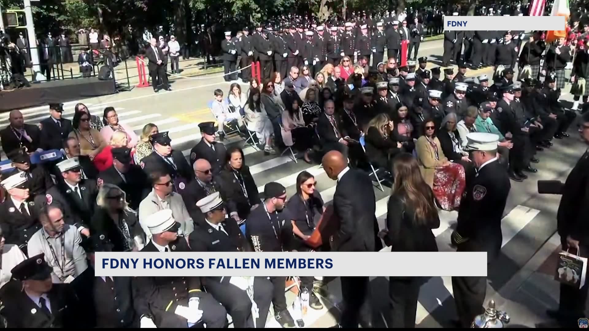 Mayor Adams, FDNY commissioner honor 12 FDNY members lost in 2023