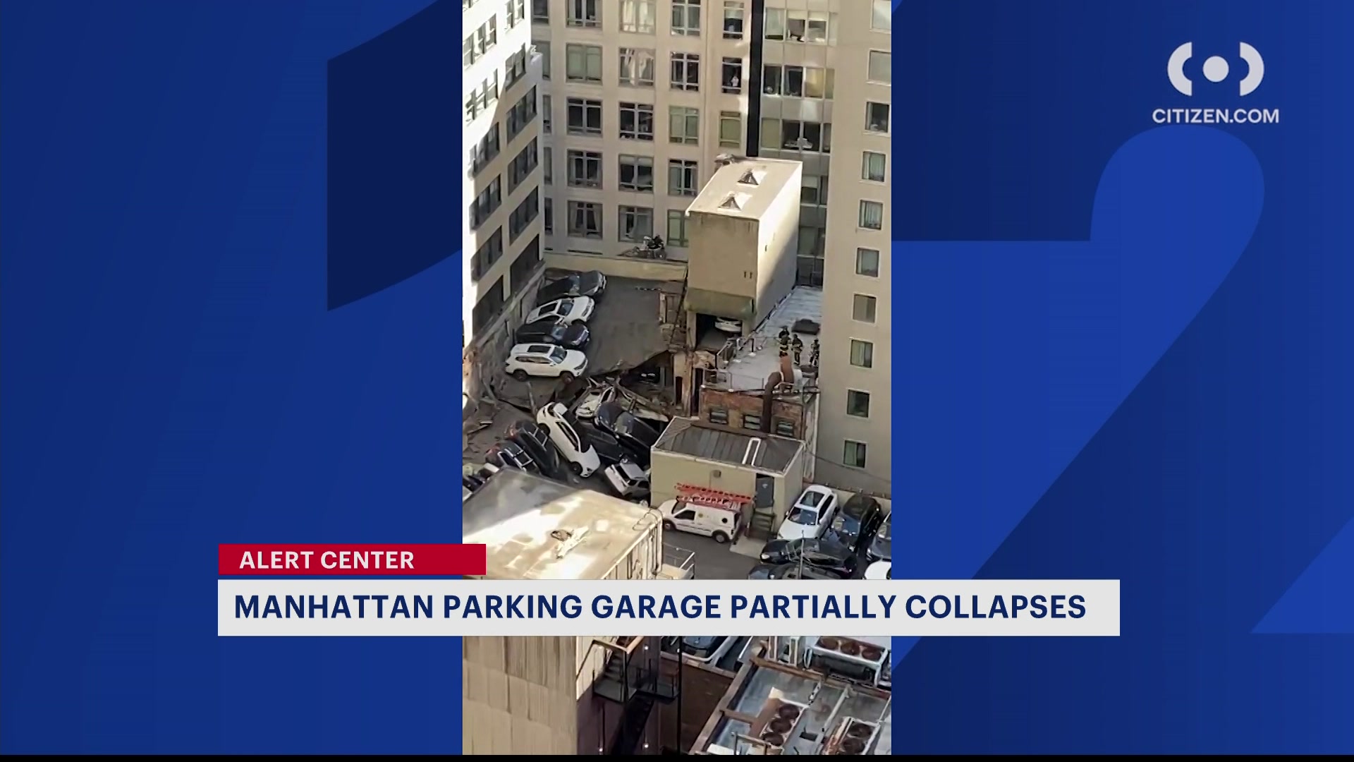 Parking garage collapses in NYC, killing 1; 5 injured