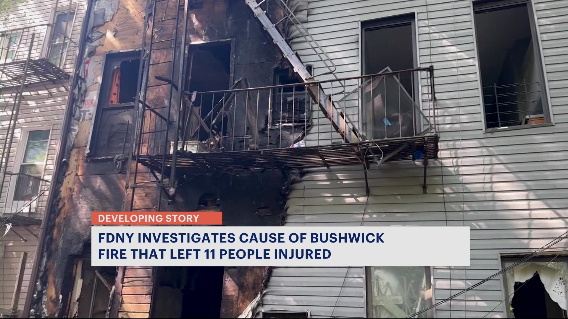 Authorities investigating Bushwick fire as possible arson