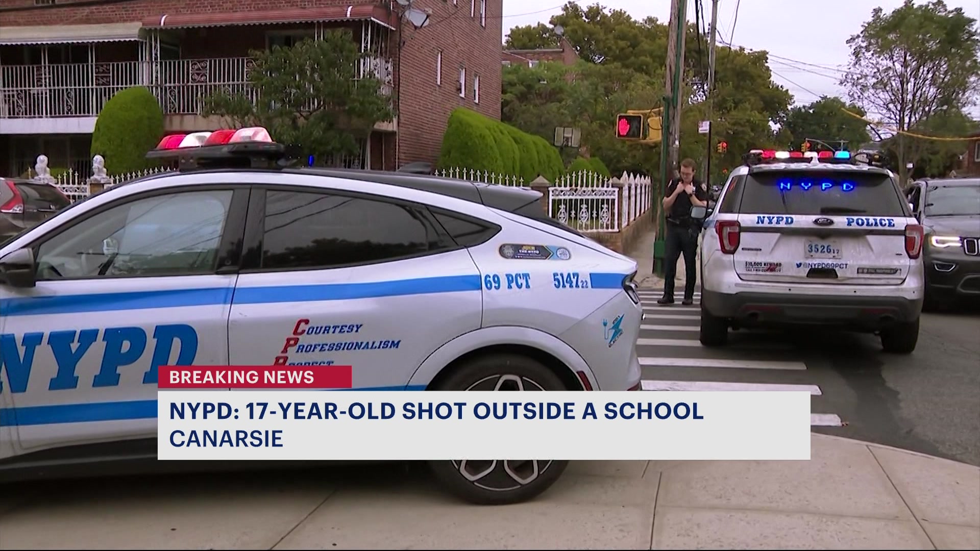 News 12 | Hudson Valley | Nypd 17 Year Old Shot Outside Of School