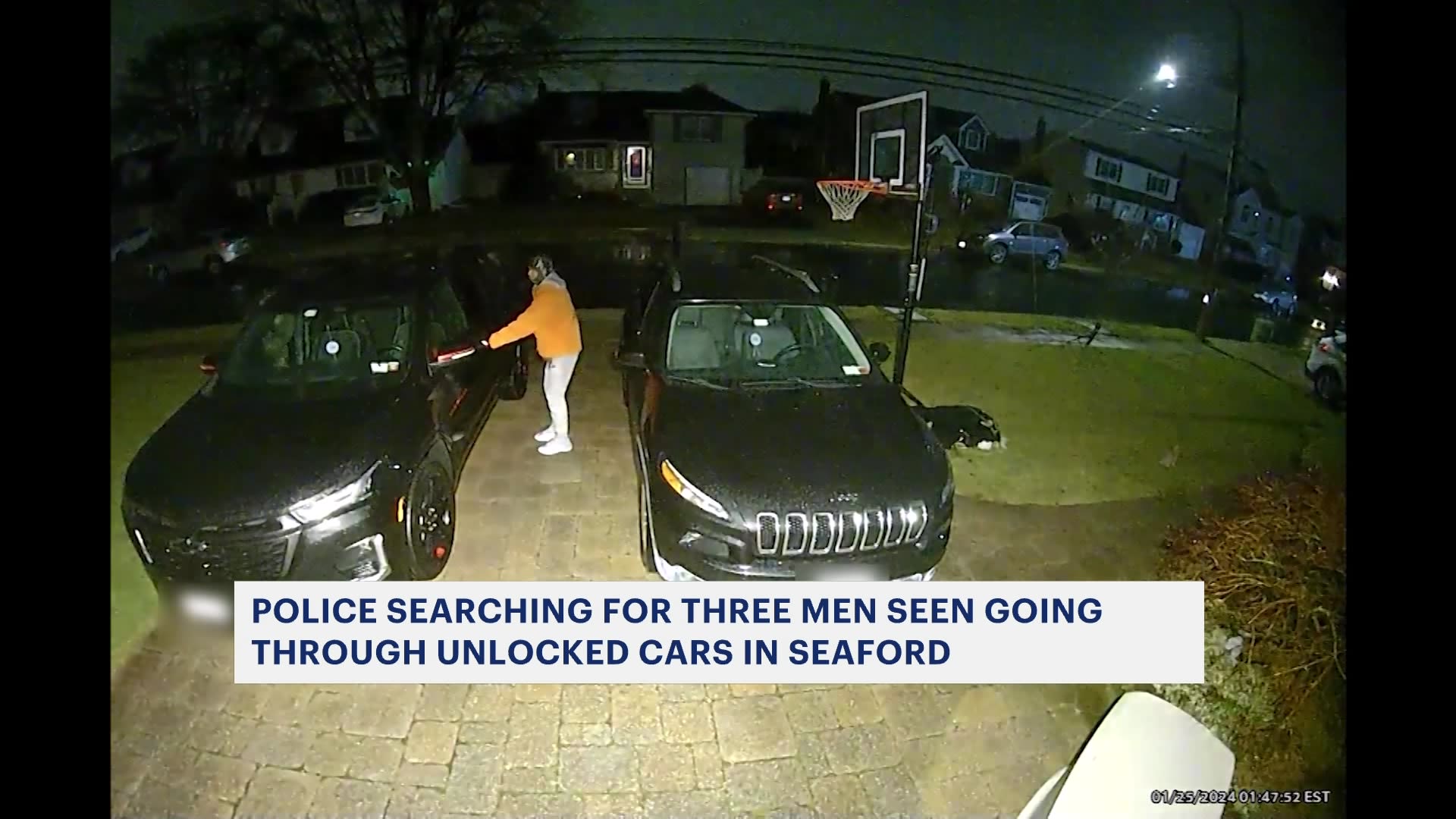 Police: 3 suspects wanted for breaking into unlocked cars in Seaford Police: 3 suspects wanted for breaking into unlocked cars in Seaford