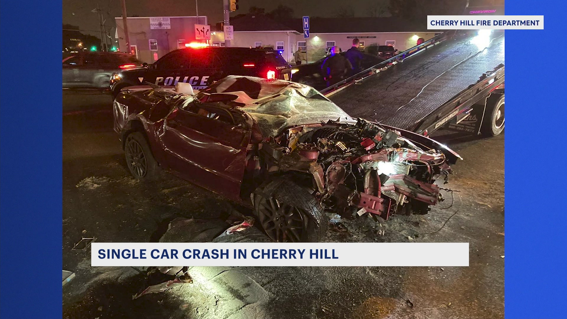 News 12 | Hudson Valley | Vehicle Smashed In Single Car Crash In Cherry ...