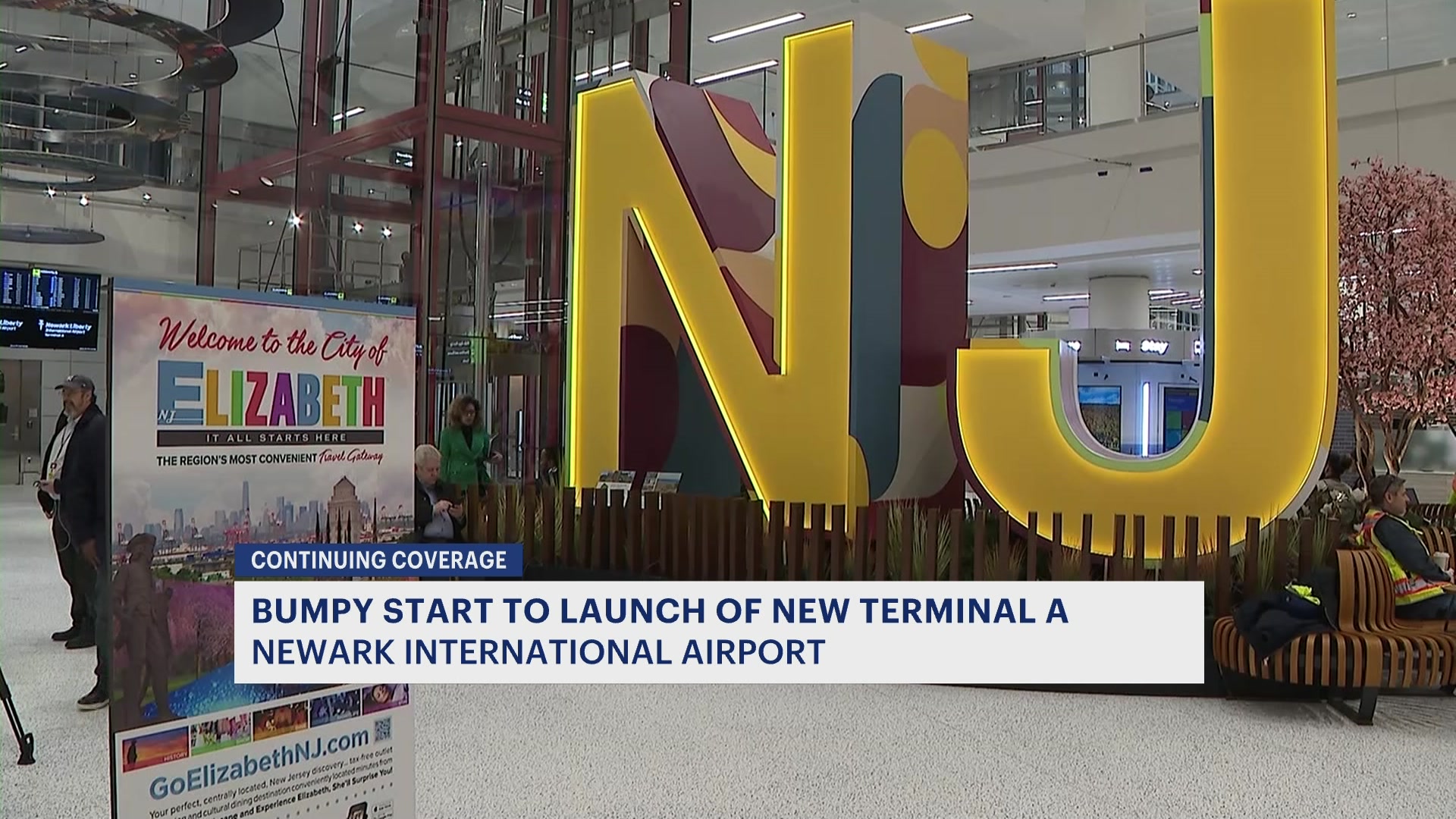 Newark Liberty’s new Terminal A officially opens after some setbacks