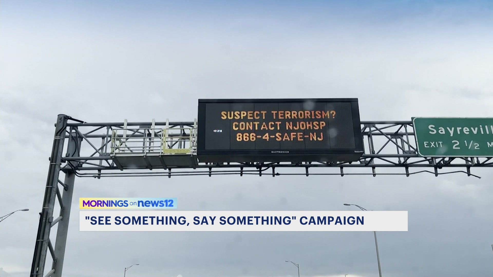 New Jersey launches 'See Something, Say Something' campaign reminding ...