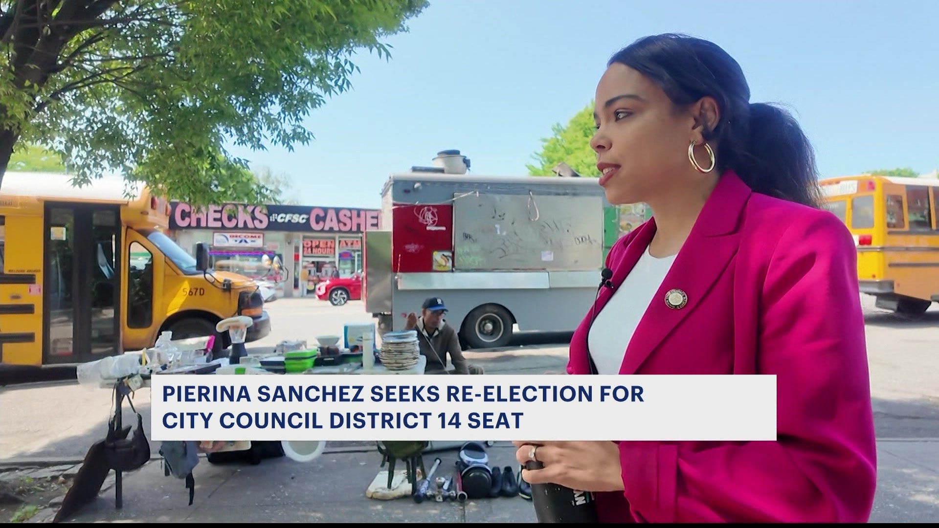 Council Member Pierina Sanchez runs for reelection in District 14