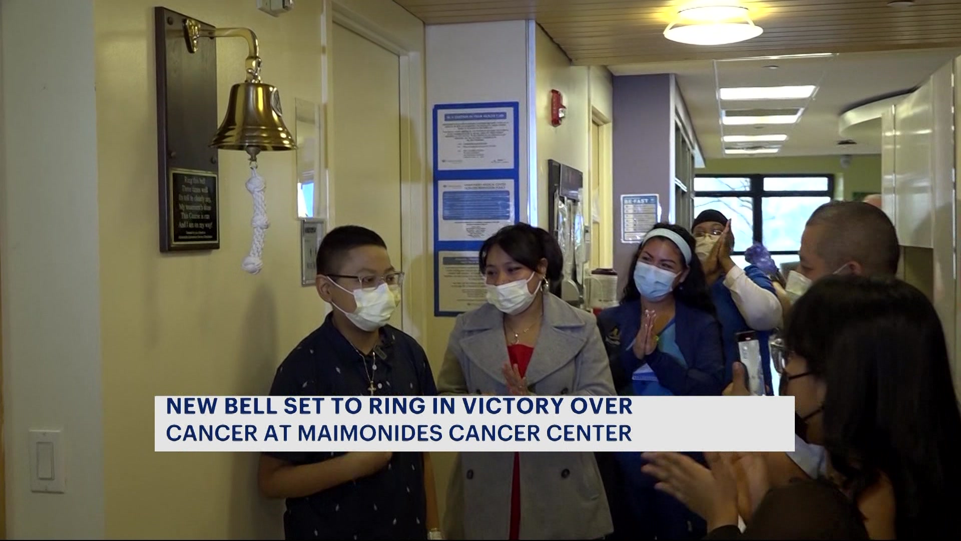 Maimonides Cancer Center pediatric patient rings in new year ...