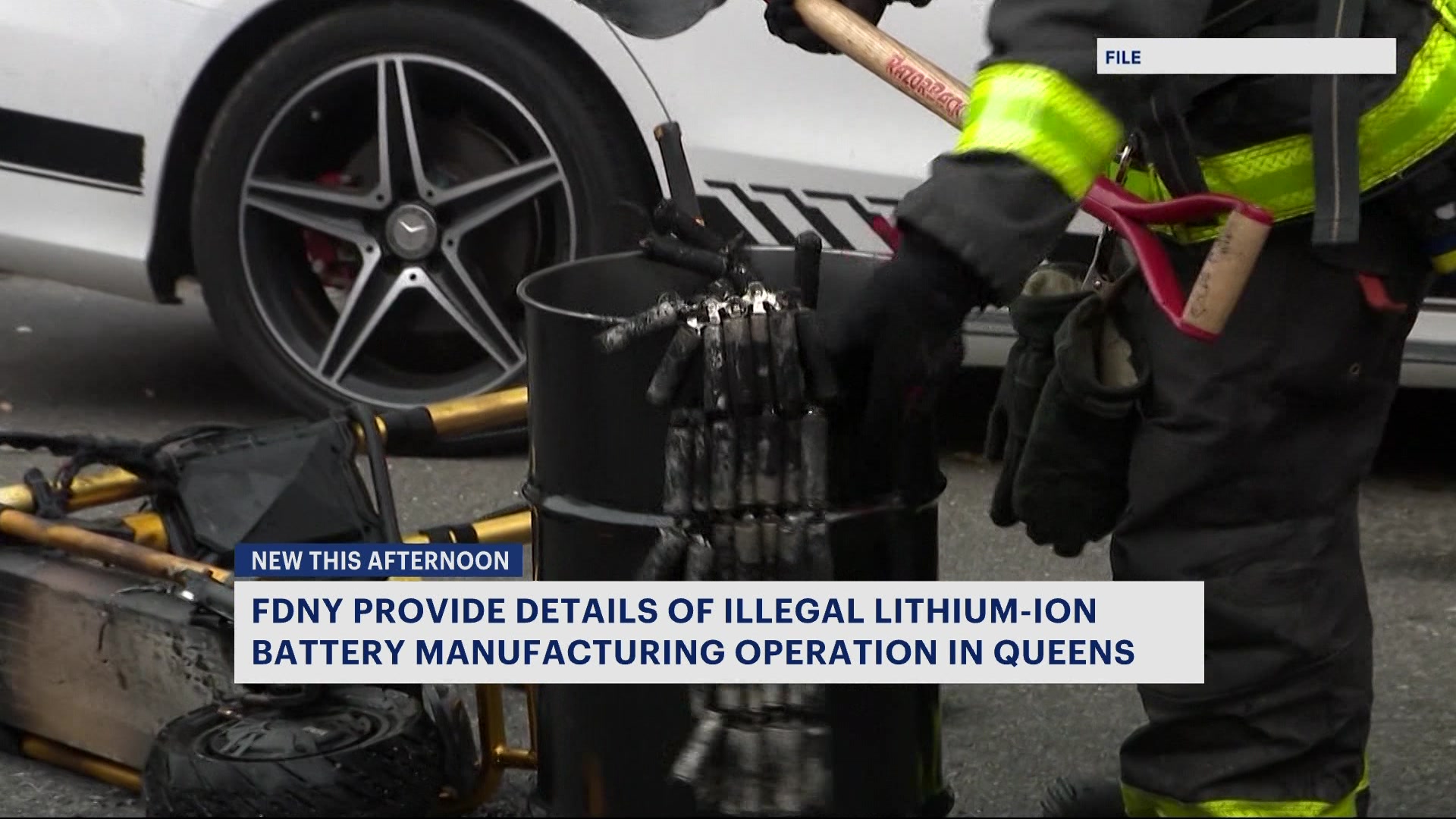 FDNY reveals details on illegal lithium-ion battery manufacturing ...