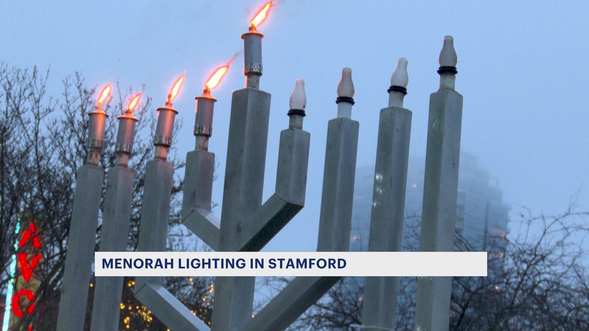 News 12 | Westchester | Chabad Of Stamford Celebrates Hanukkah With ...