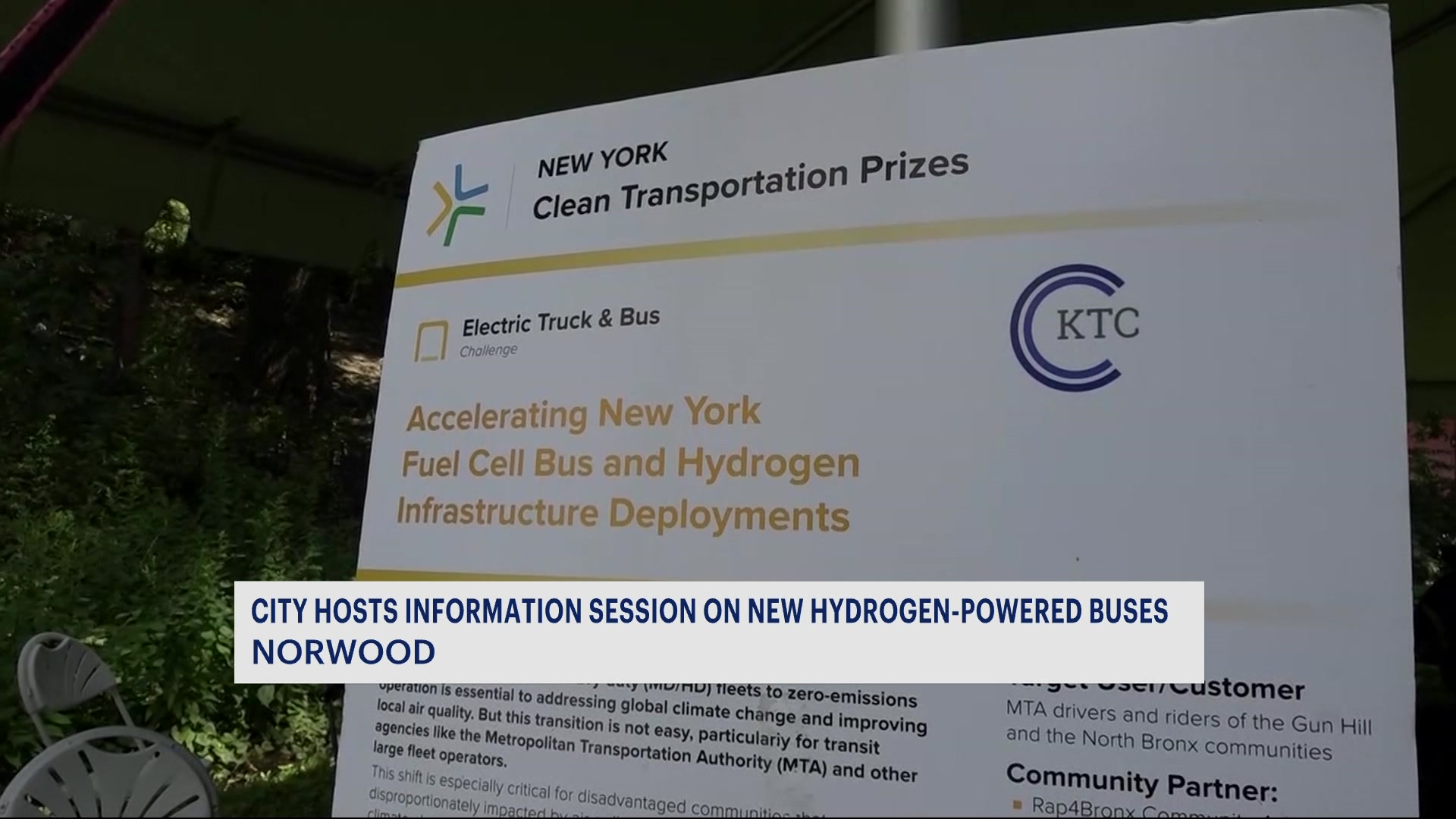 News 12 | Long Island | MTA hosts hydrogen fuel-cell bus informational