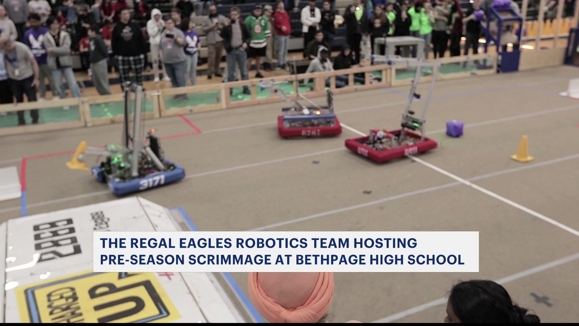 News 12 | Long Island | Regal Eagles Rampage: Robotics team prepares ...