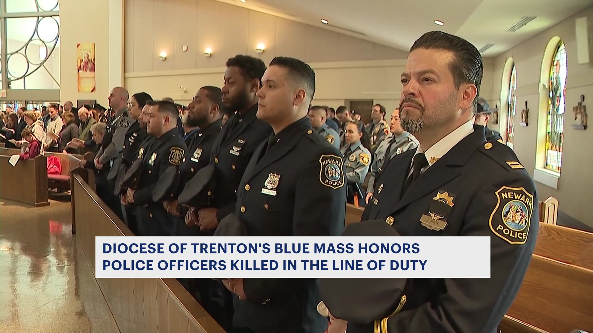 Annual Blue Mass held at St. Bellarmine Co-Cathedral in Freehold