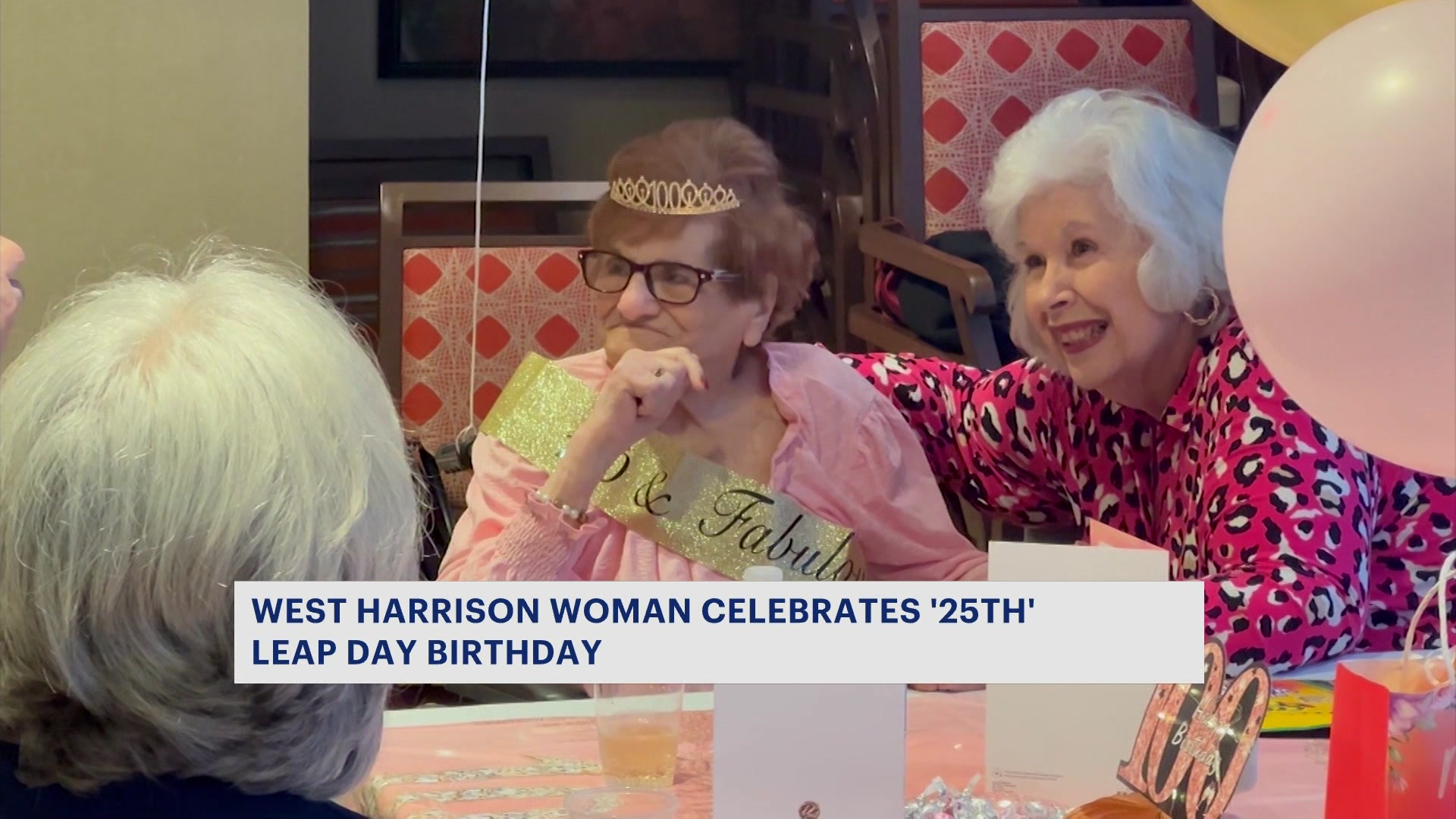 News 12 | Long Island | West Harrison woman celebrates 100th and 25th ...