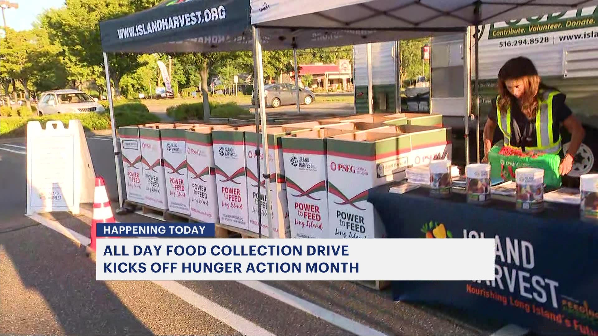 Food collection drive held in East Northport to kick off Hunger Action ...
