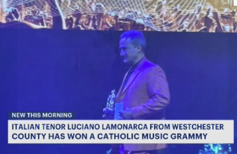 Westchester tenor wins Catholic Music Award at Vatican
