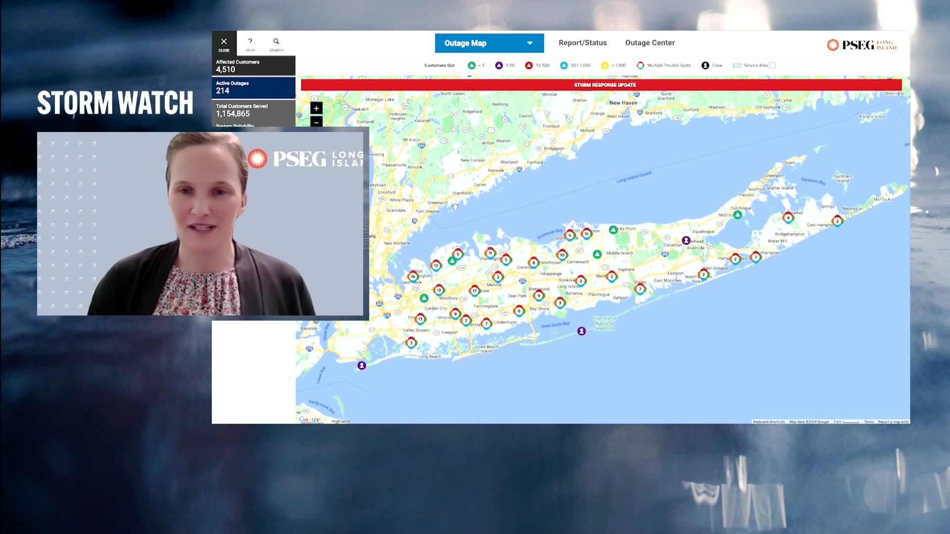 PSEG LI works to restore power to thousands following storm