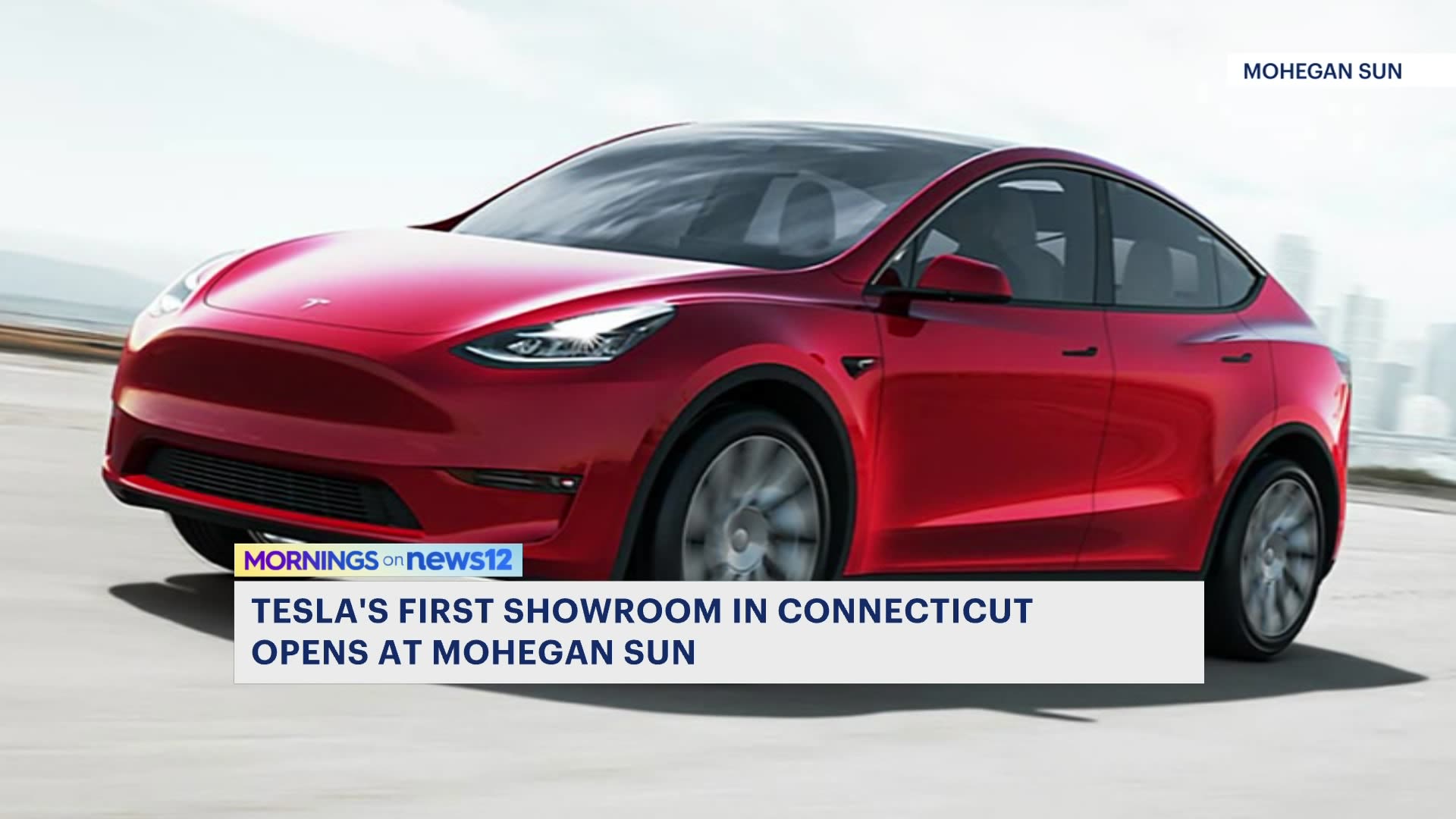 Tesla's first showroom in Connecticut opens at Mohegan Sun