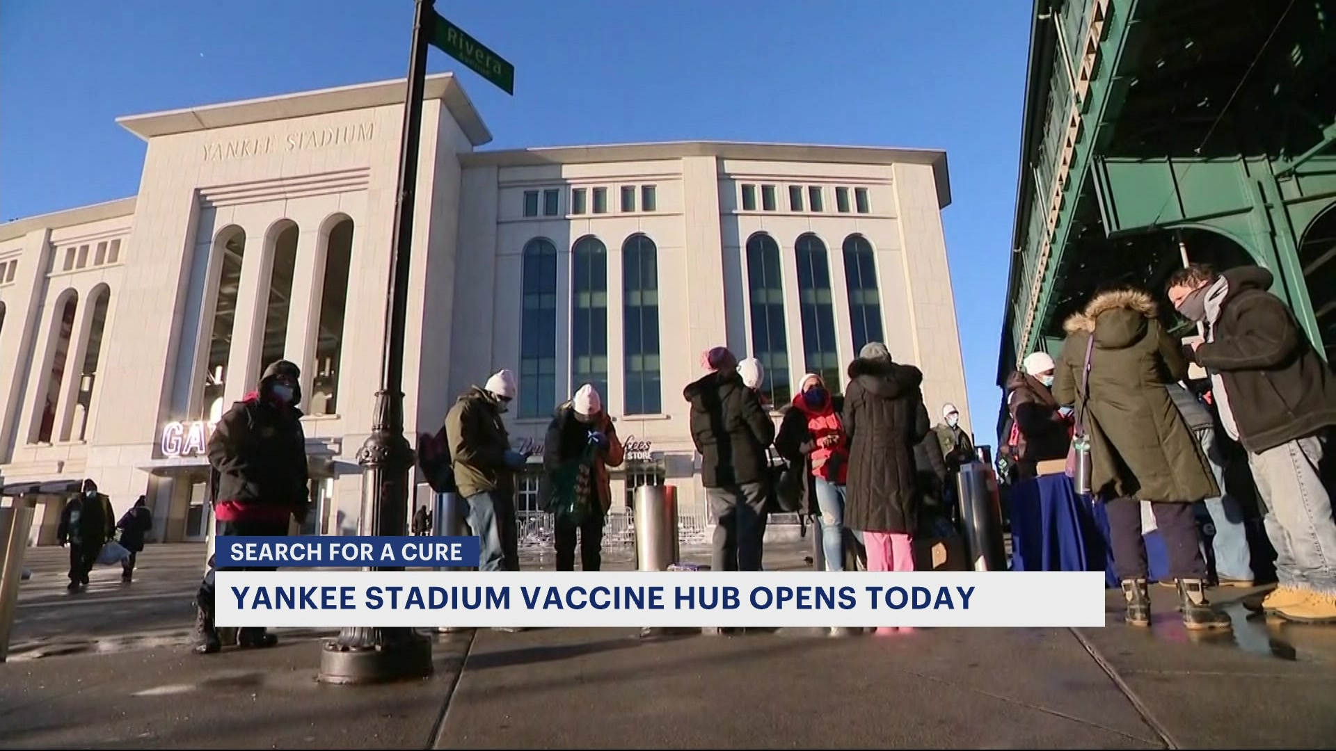 News 12 | Bronx | Yankee Stadium To Open To Vaccinate Hundreds Of Bronx ...