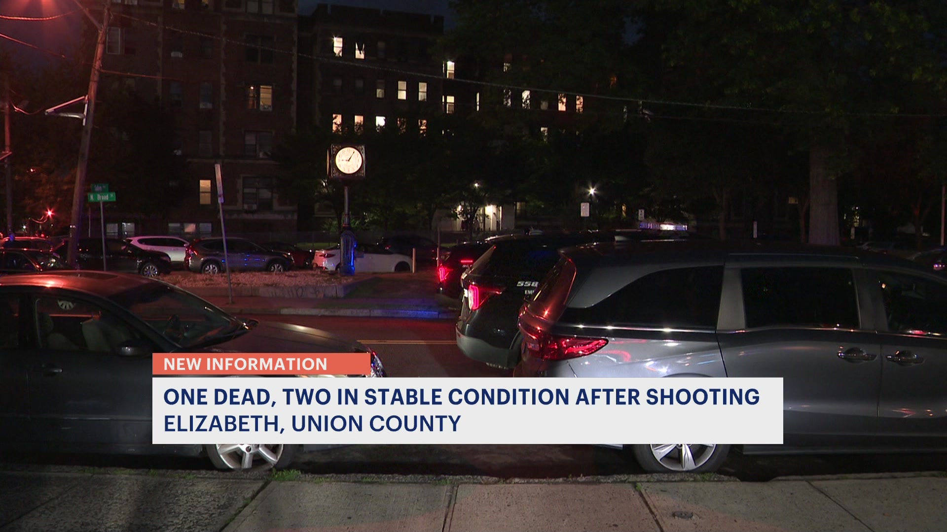 Prosecutor: Man injured in triple shooting in Elizabeth dies