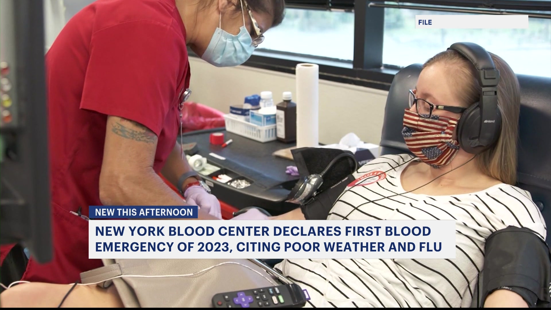 New York Blood Center declares 1st blood emergency of the year