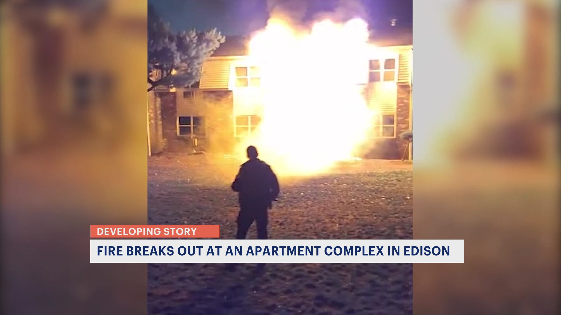 News 12 | New Jersey | Officials Edison Apartment Complex Fire ...