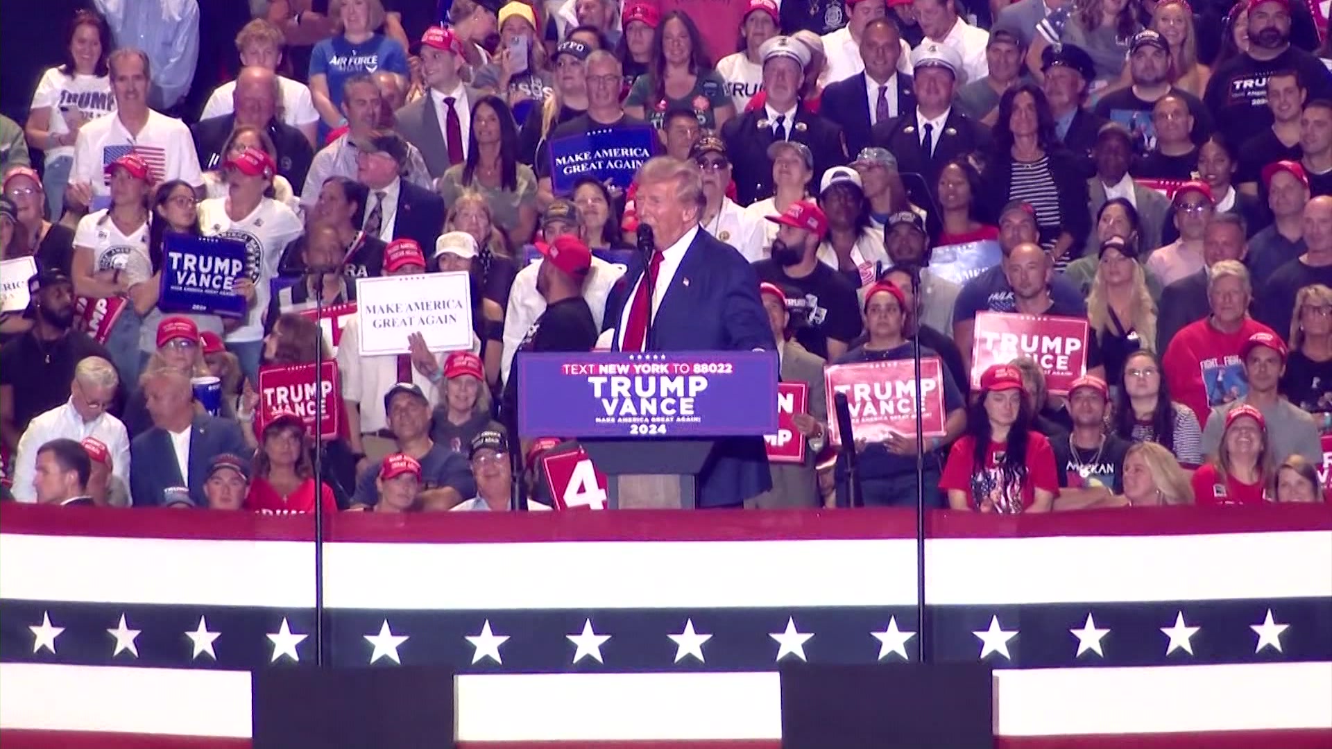 Thousands attend Trump rally at Nassau Coliseum