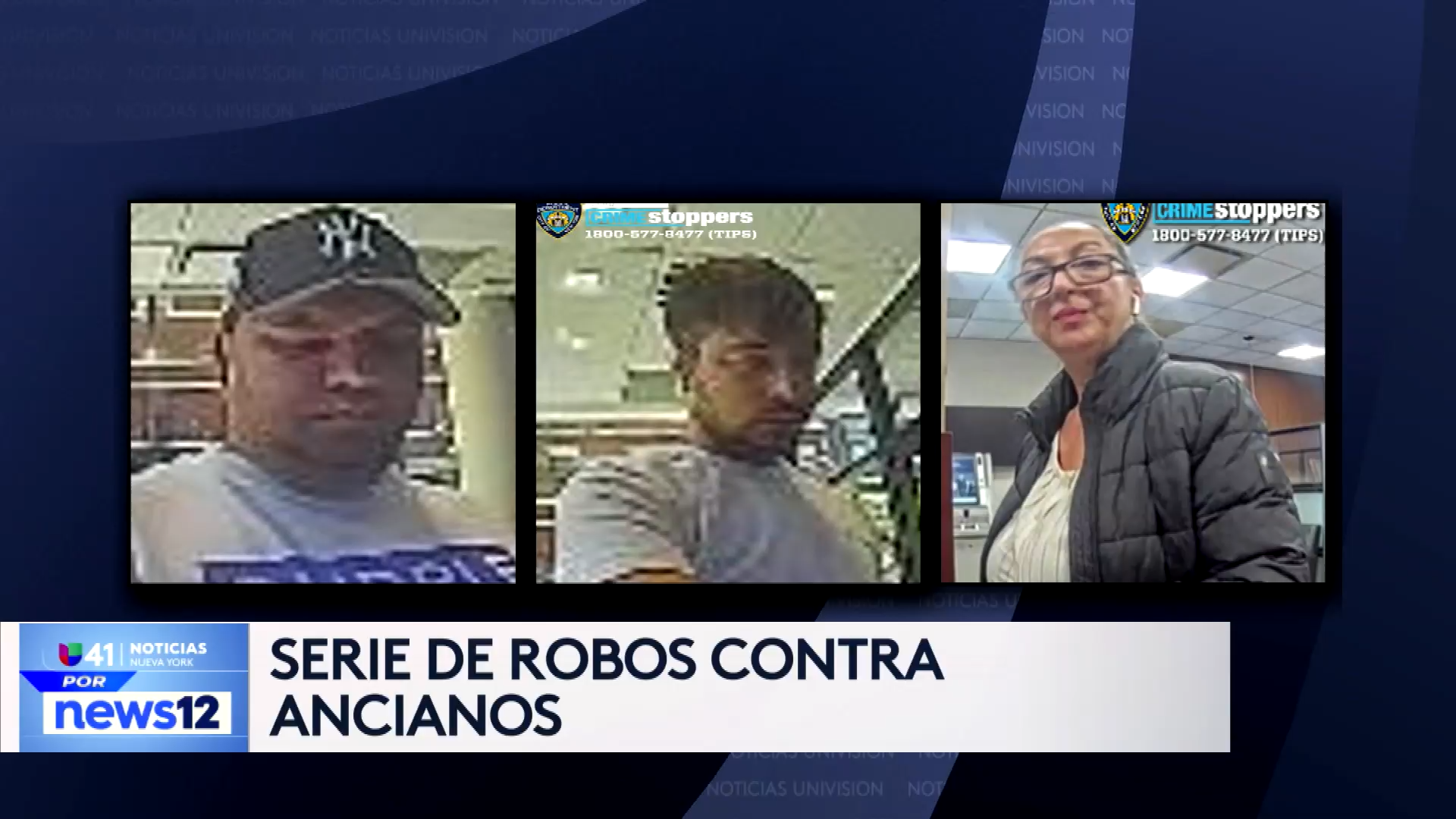Univision 41 News Brief: Buscan a estafadores de ancianos en Manhattan ...