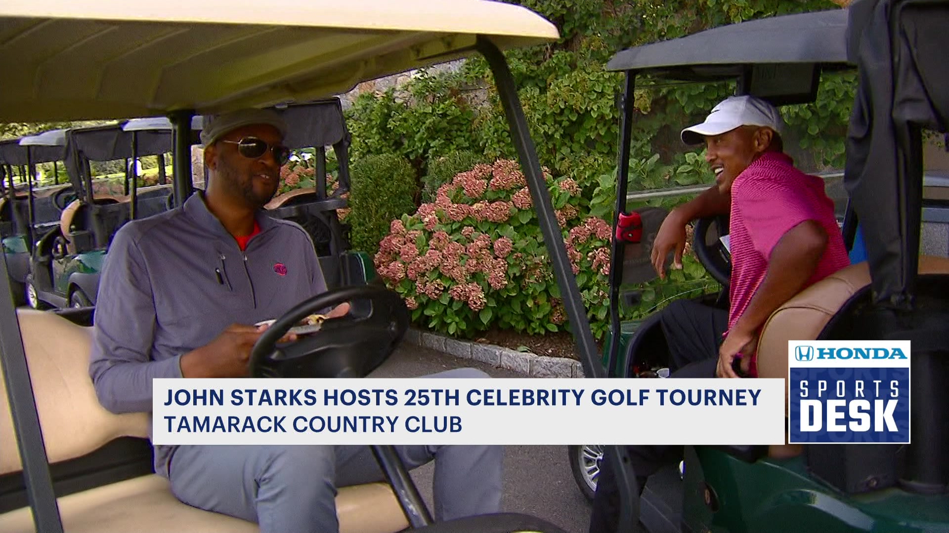 News 12 | Westchester | Knicks Legend John Starks Holds Annual Golf ...