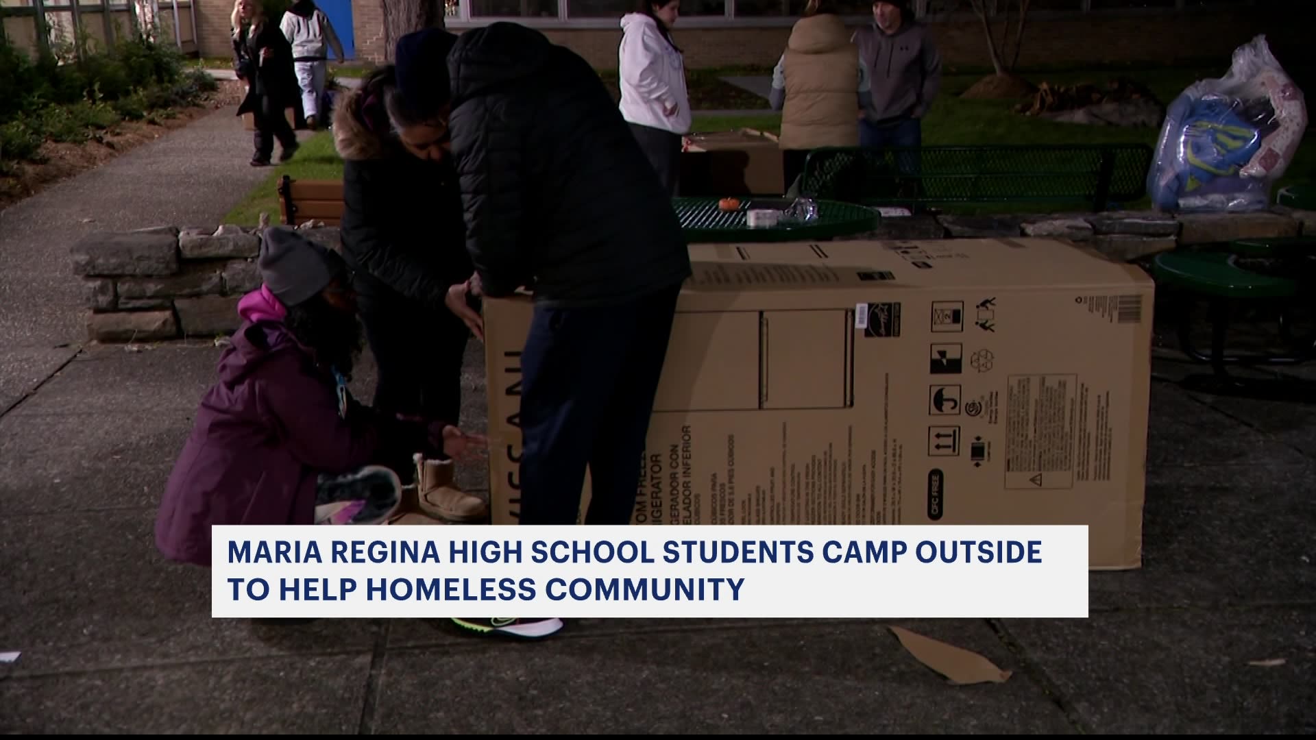 Maria Regina students to aid homeless people through Cardboard Box City ...