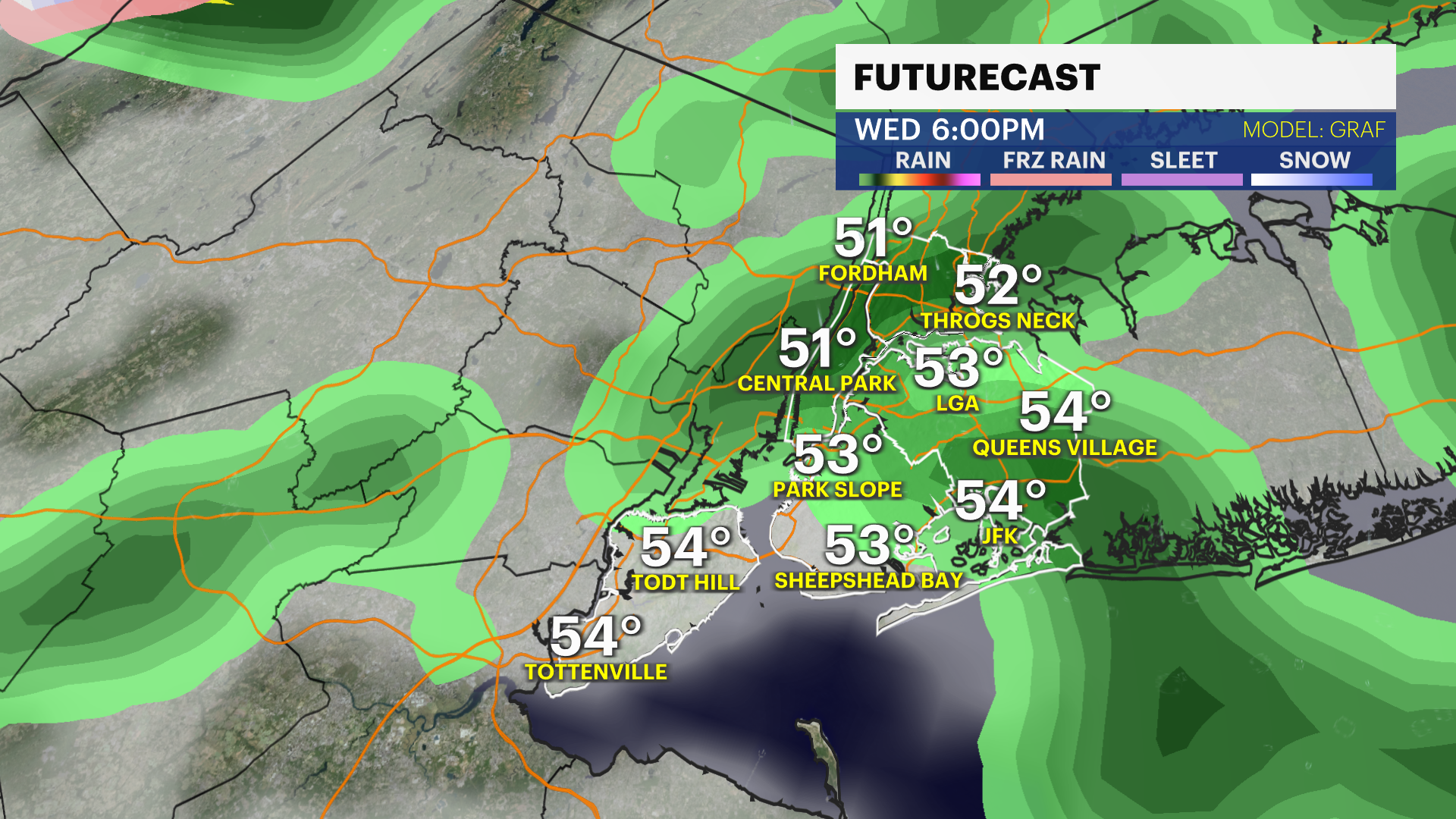Cool windy weather kicks off the spring season on Tuesday