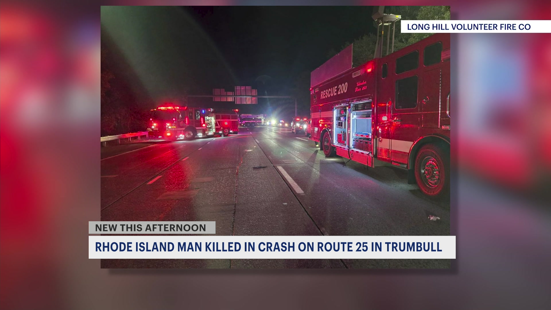 Police: Rhode Island man killed in Route 25 collision